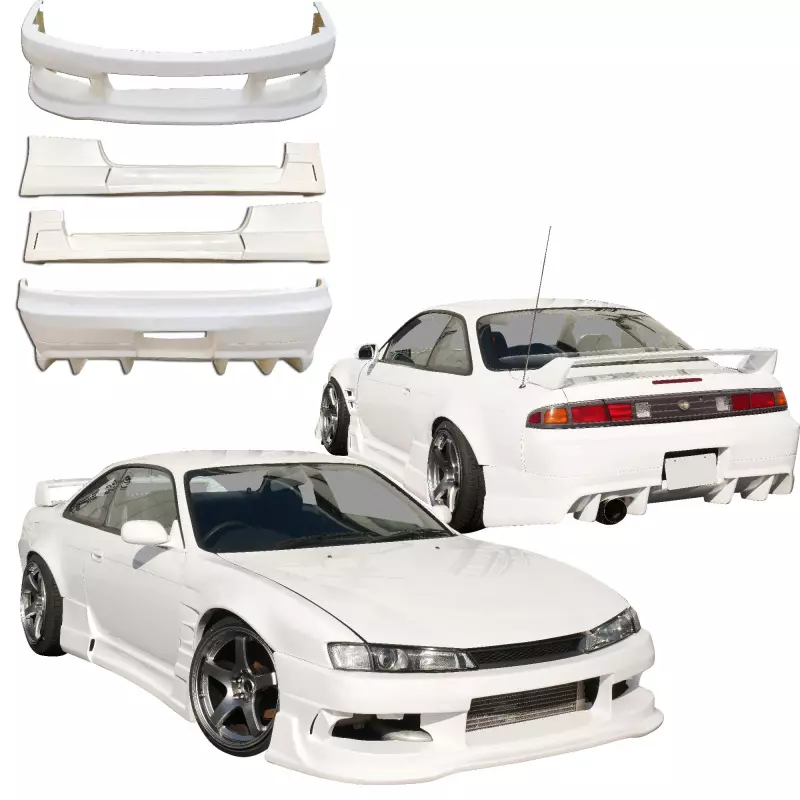 ModeloDrive FRP ORI RACE Body Kit > Nissan 240SX S14 1997-1998