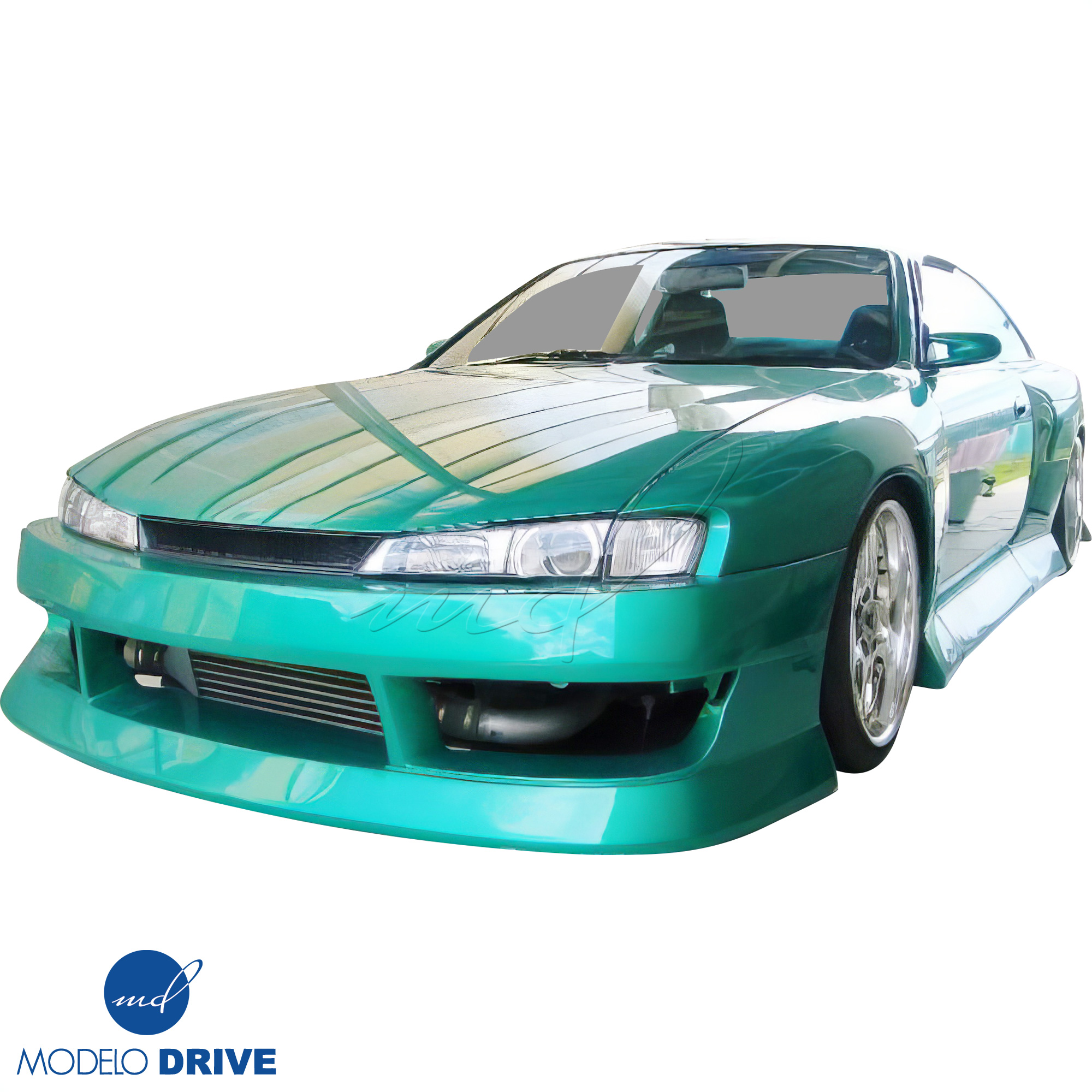 ModeloDrive FRP BSPO Blister Wide Body Kit 8pc > Nissan 240SX S14 ...